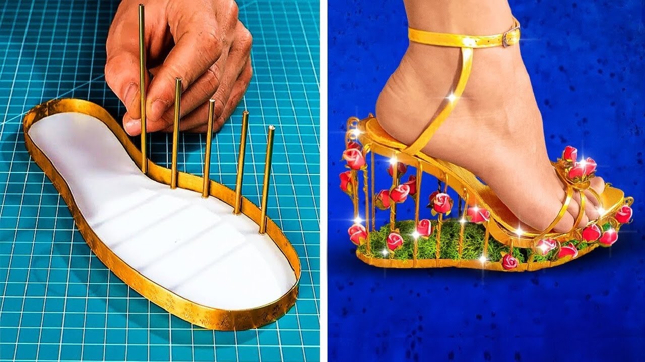Ultimate Collection of DIY Shoe Projects to Step Up Your Style 👠👟 - YouTube