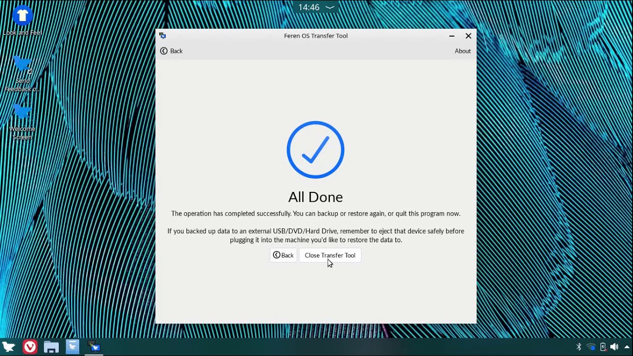 Transferring Files and (some) Settings from Windows to Feren OS with ...