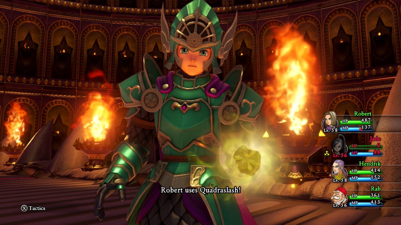 Dragon Quest XI S - Jasper Unbound (Super Strong Enemies) - YouTube