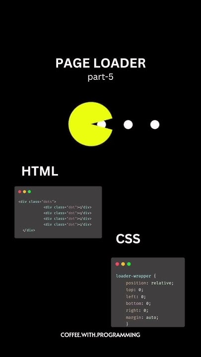 Page Loder 👩‍💻💻 Coding Css Html Python Htmlcss Javascript
