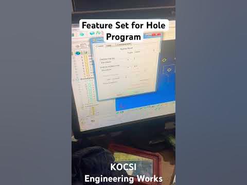 Feature Set for Hole Program in Delcam Powermill 8 #machine #cnc #programming #powermill #viral ...