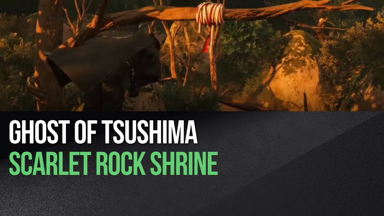 Ghost of Tsushima - Scarlet Rock Shrine - YouTube