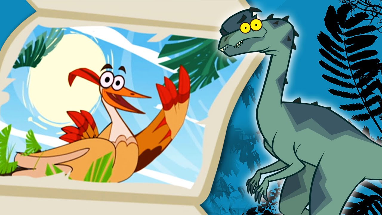 Dinosaur Cartoon | I'm a Dinosaur - Dilophosaurus | Kids Shows Club ...