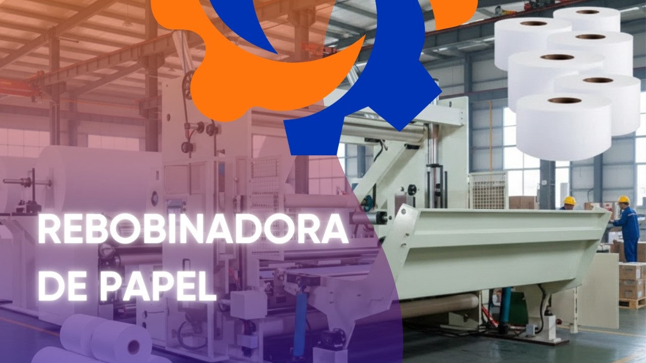Máquina REBOBINADORA de papel: La solución perfecta para rebobinar y ...