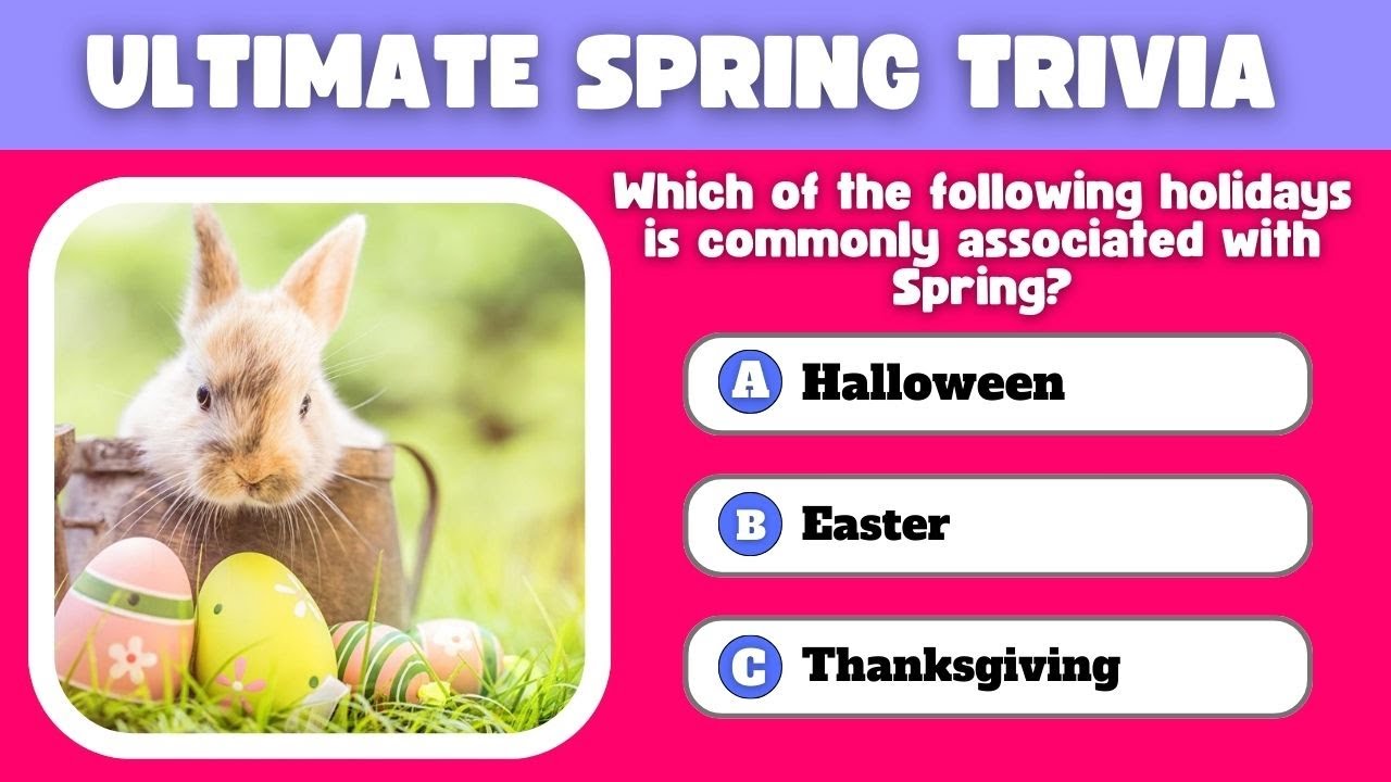 Can You Ace Our Blooming Spring Trivia Quiz? - YouTube