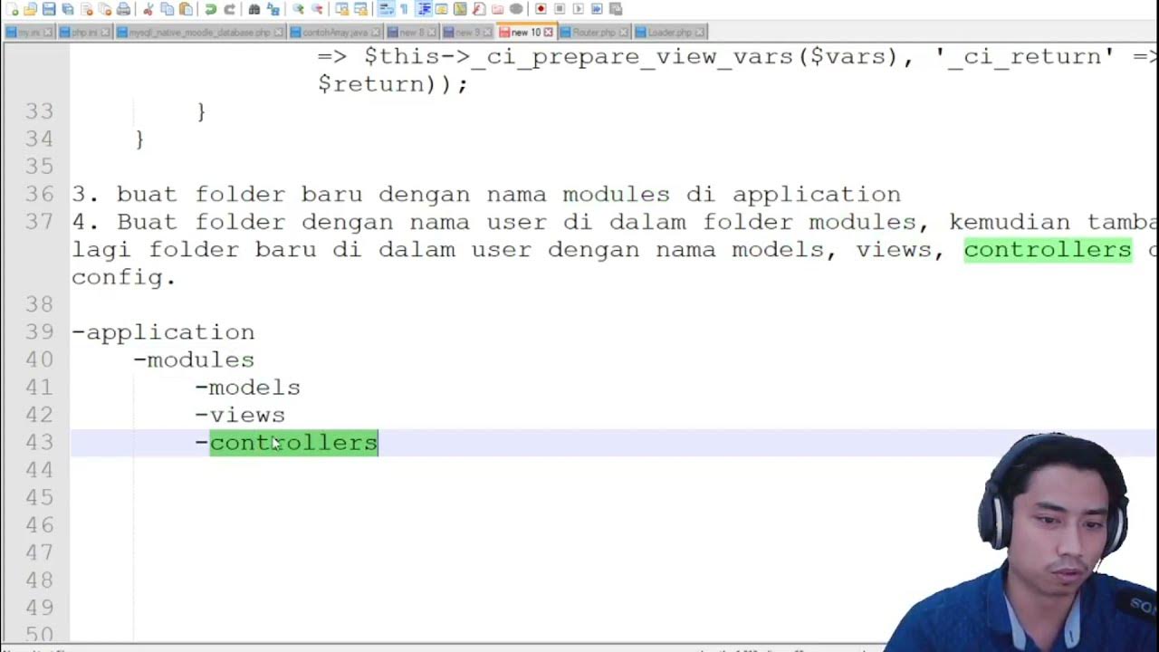 Advance Codeigniter Part 2 Hmvc Modular Extension Youtube