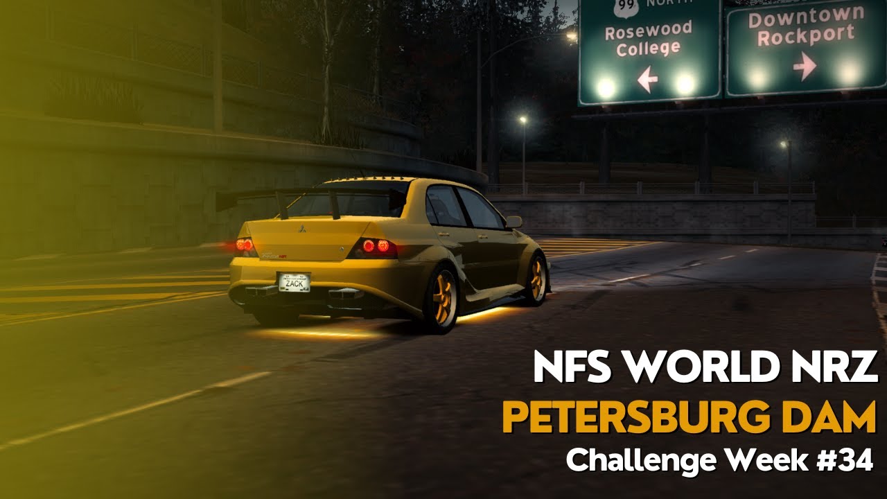 NFS World Nightriderz - Petersburg Dam - S1 Class Lancer Evolution IX ...
