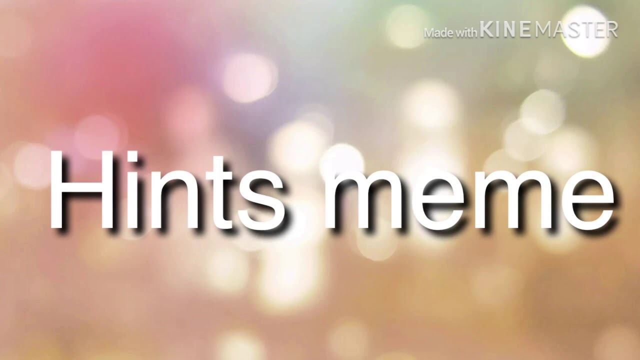 Meme hints - YouTube