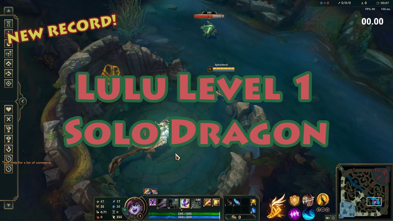 Lulu Level 1 Solo Dragon Season 12 [1:45.68] - YouTube