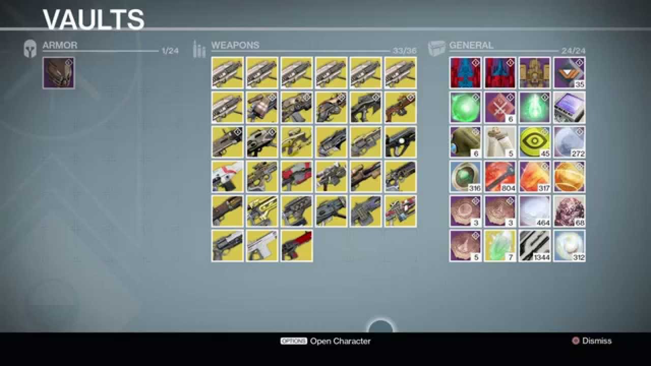 Destiny Exotic Weapons Collection (House of Wolves) - YouTube