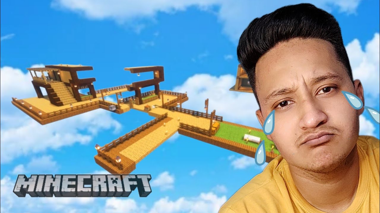 😱 Minecraft Disaster: My House Destroyed! Rebuilding from the Rubble ...