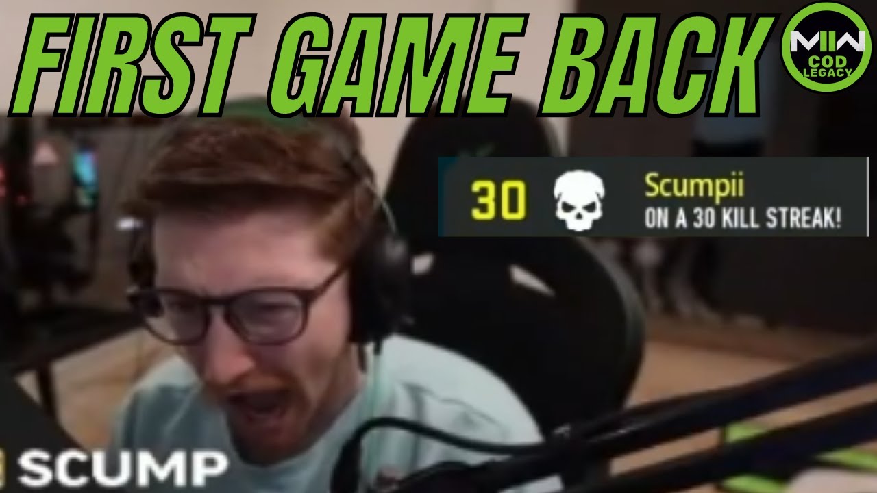 Scump goes NUCLEAR his FIRST GAME BACK (SCUMP TURNT) - YouTube