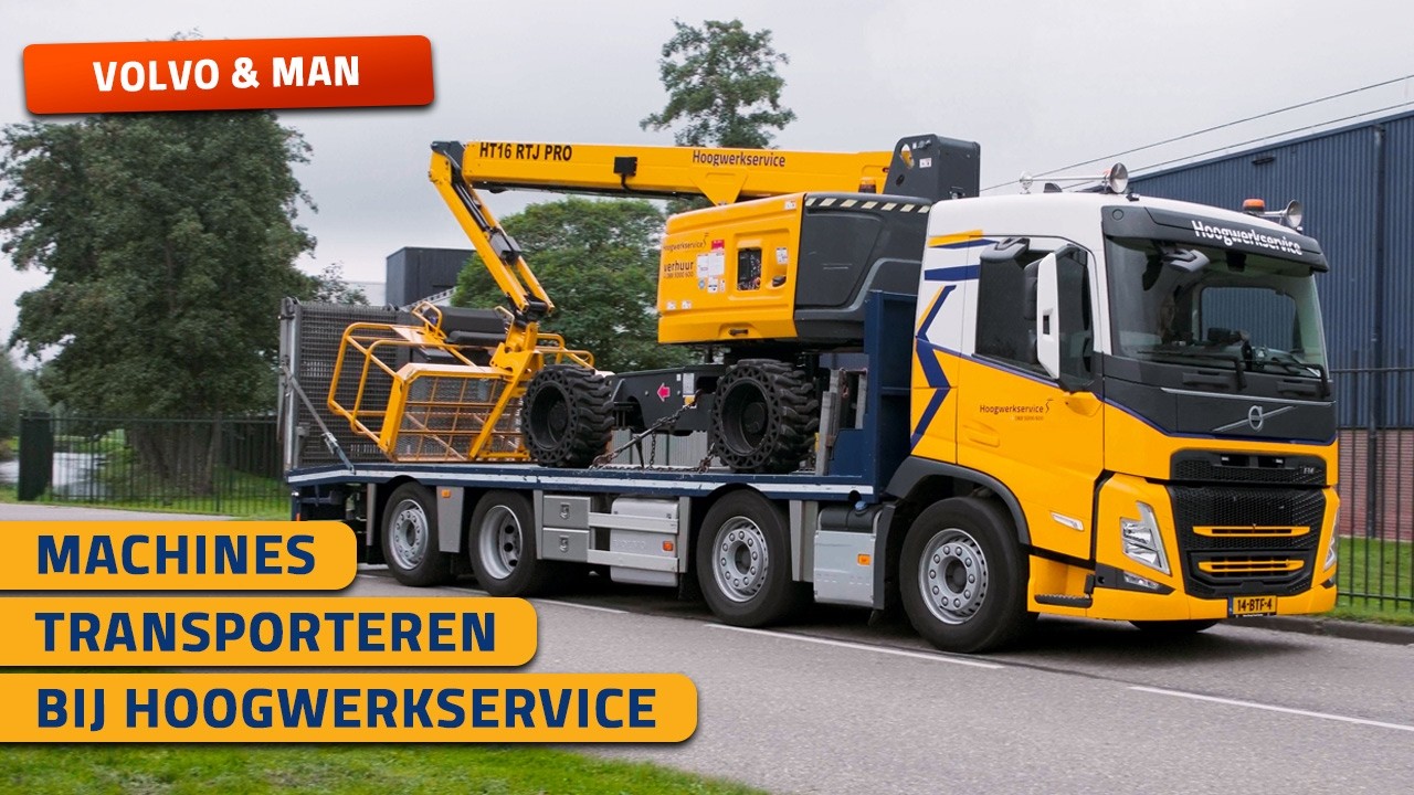 Transporteren door Nederland met de Volvo & MAN vrachtwagens bij ...