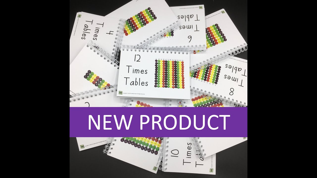 The Maths Mum® - "Skittles" Visual Times Tables Set - YouTube