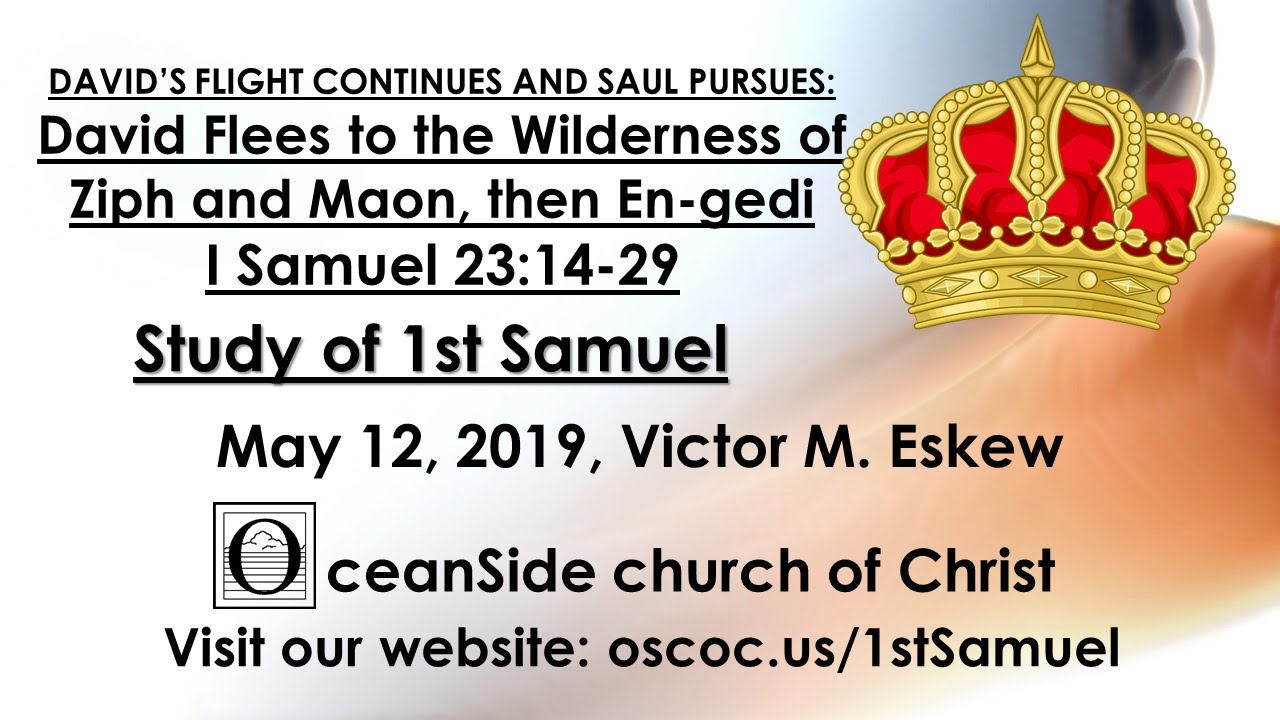 David's Flight Continues and Saul Pursues: David Flees to the ...