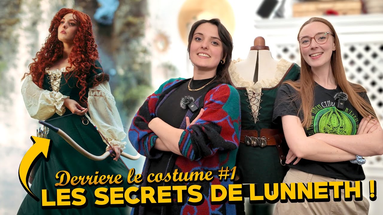 400 RIVETS ET 50 ZIPS SUR UNE SEULE ROBE ! L'envers du costume avec ...