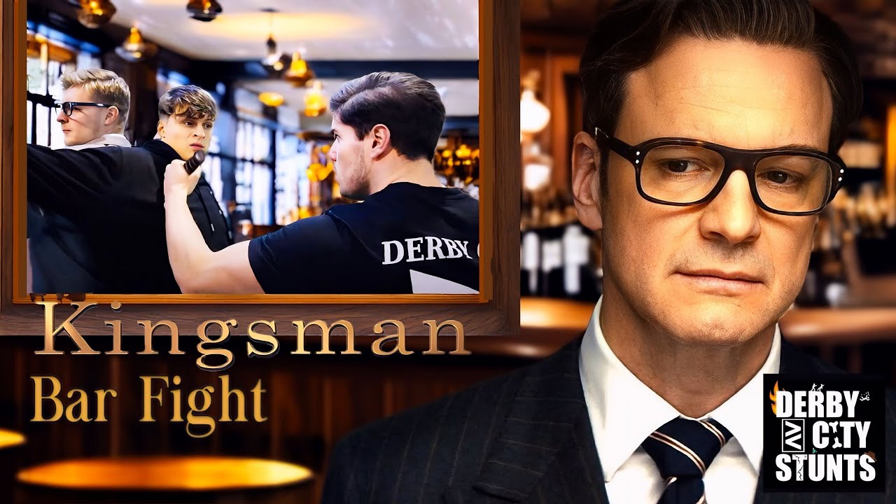 KINGSMAN BAR FIGHT SCENE RECREATION!! - YouTube