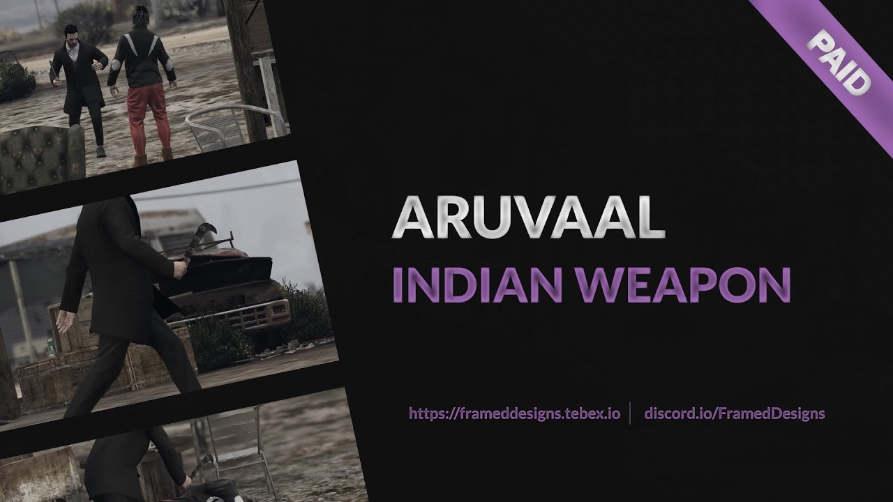 [ FiveM ] Aruvaal - Indian weapon - YouTube