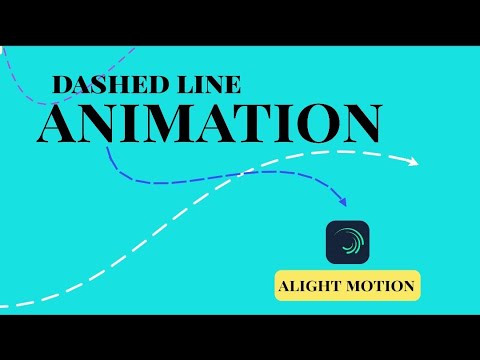 Dashed Dotted line animation using alight motion. - YouTube