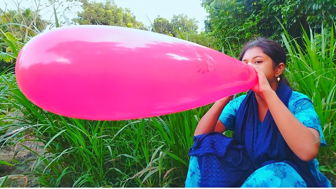 Amazing Big Balloon Pop To Have Fun With Tanee.Part-508 - YouTube