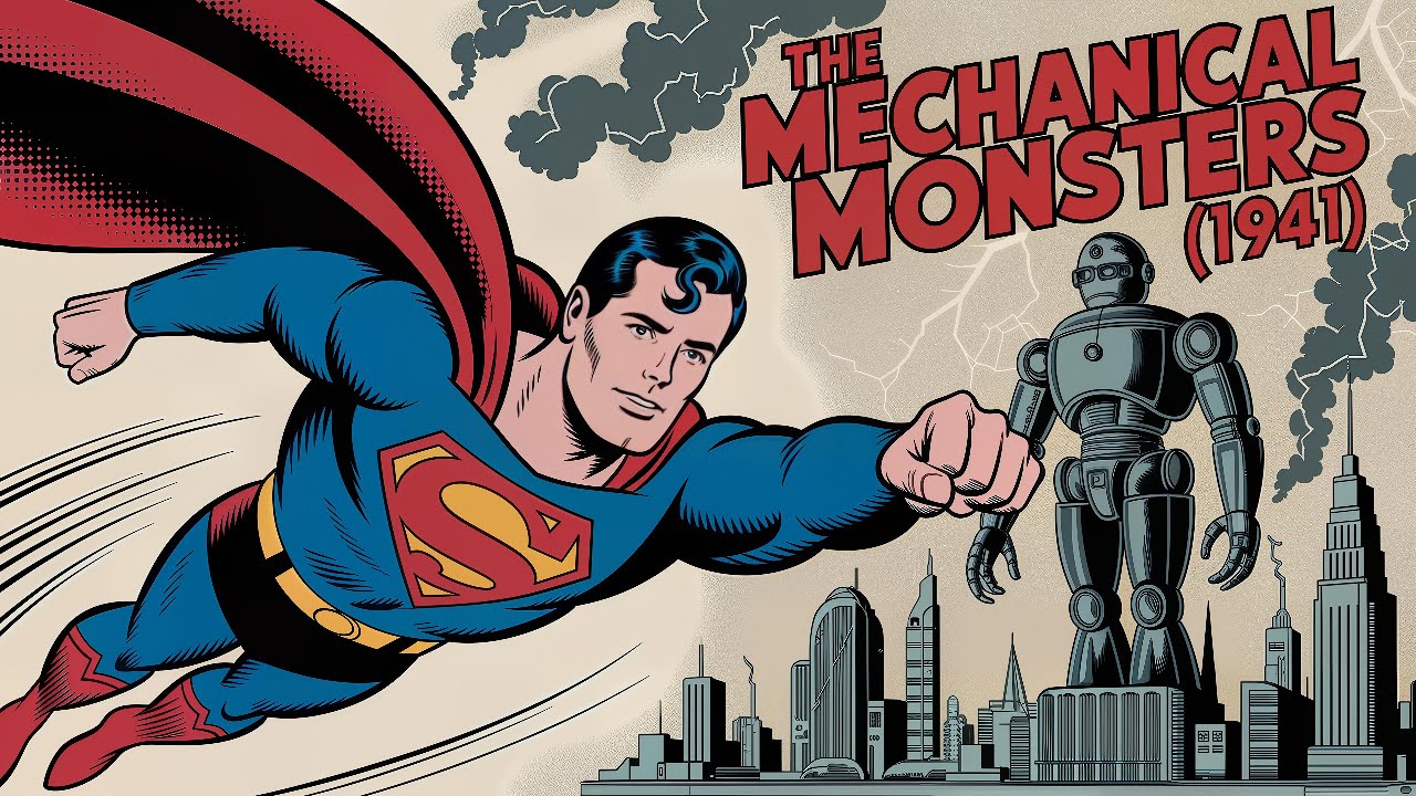 Retro Rewind – Superman: The Mechanical Monsters (1941) | AI Remastered ...