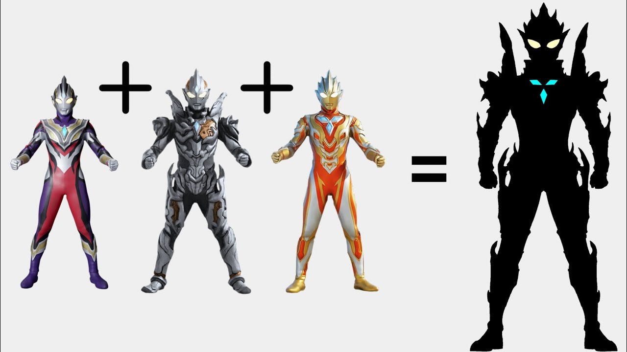 Ultraman Trigger truth + Trigger dark + Trigger glitter eternity ...