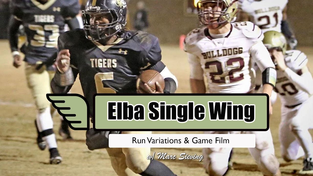 Elba Single Wing: Run Game Variations & Game Film - YouTube