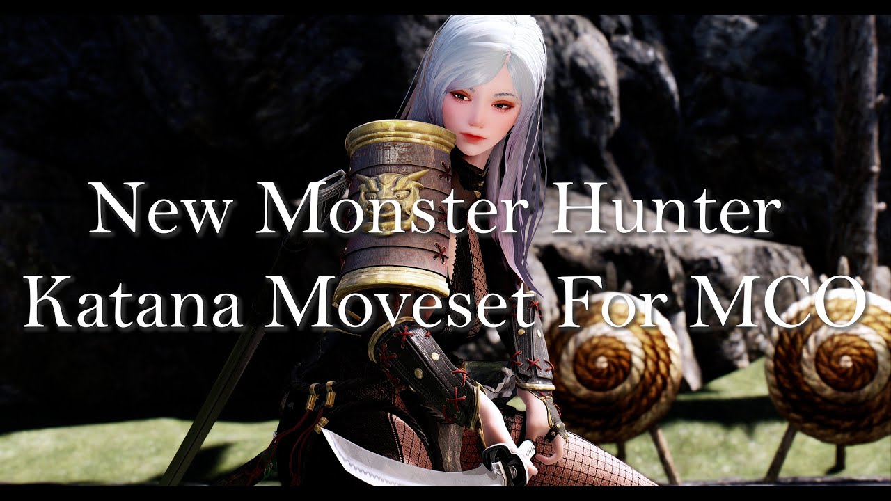 SKYRIM MOD I Anchor A New Monster Hunter Katana Moveset For MCO - YouTube