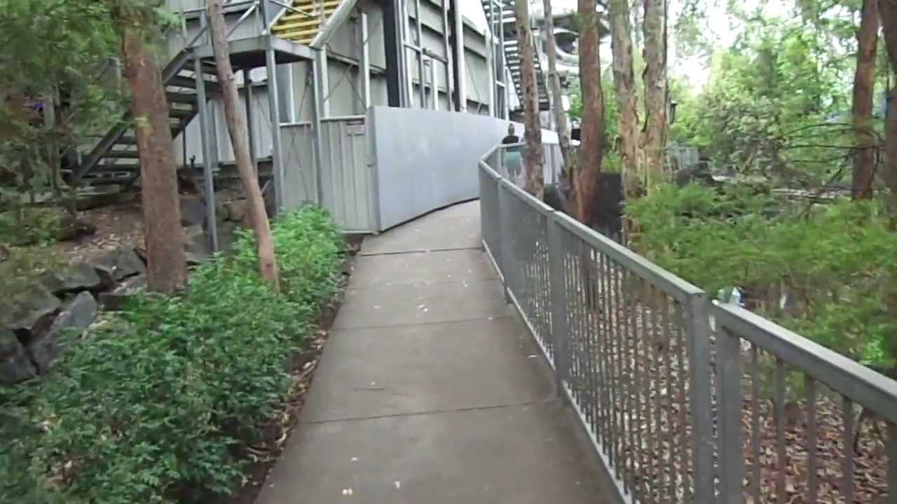 Walking into the Tower Of Terror II (Dreamworld) - YouTube