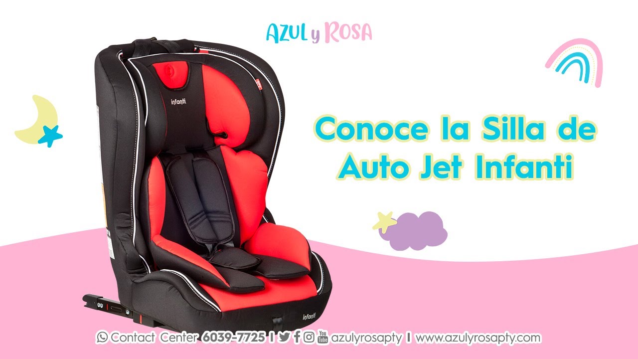 Conoce la Silla de Auto Jet Infanti - YouTube