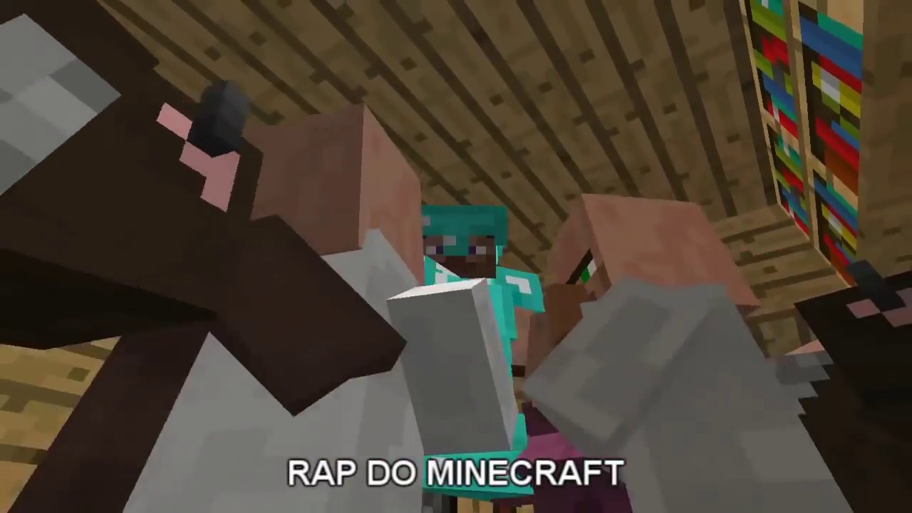 RAP DO MINECRAFT - Clique nos links para ajudar o canal - YouTube
