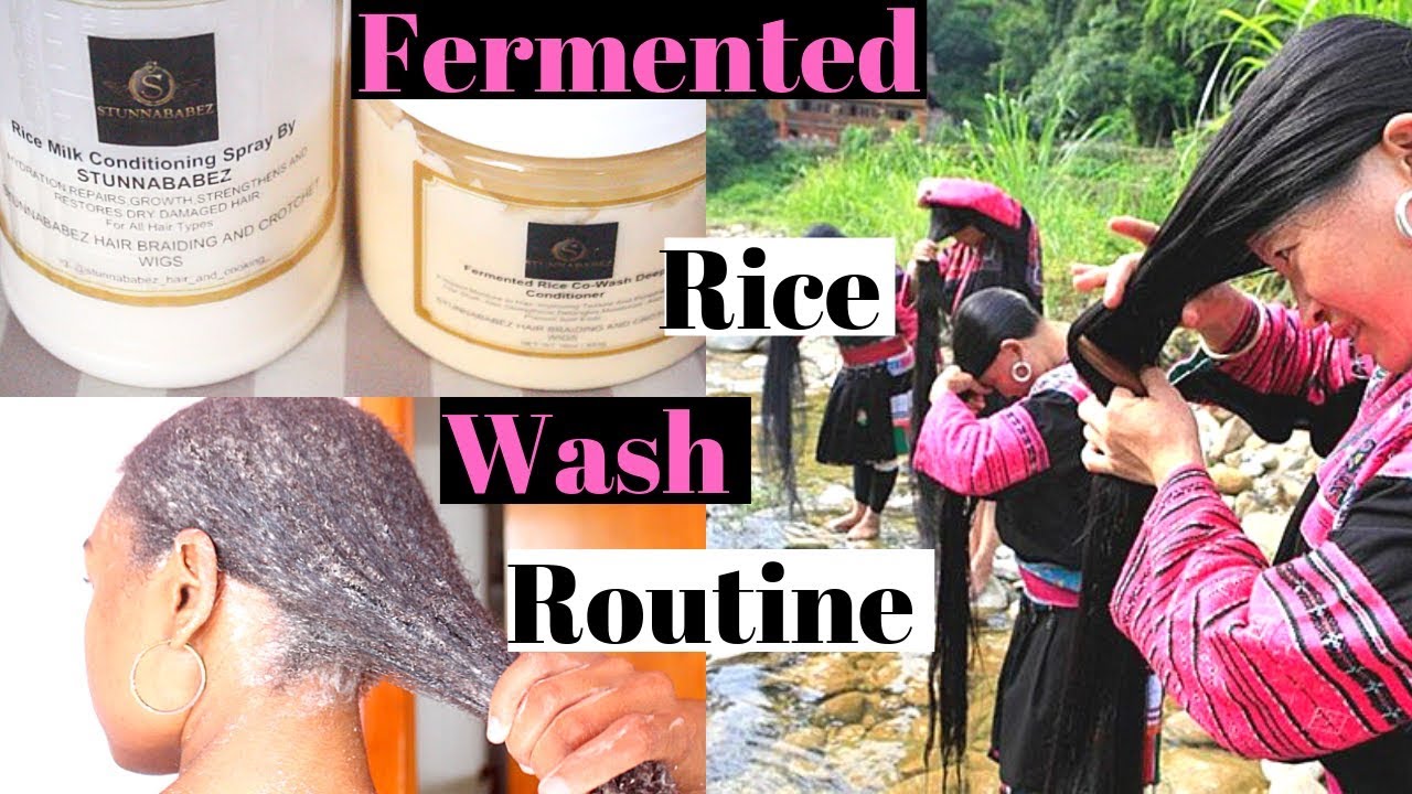 THICKER & LONGER HAIR USING FERMENTED RICE?! *BEFORE & AFTER RESULTS ...