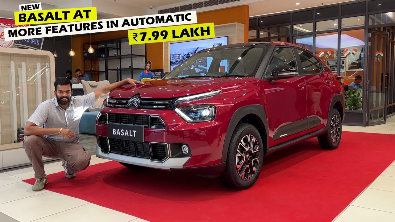 *Bigger & Cheaper Than Curvv* All-New Citroen Basalt Automatic | More ...