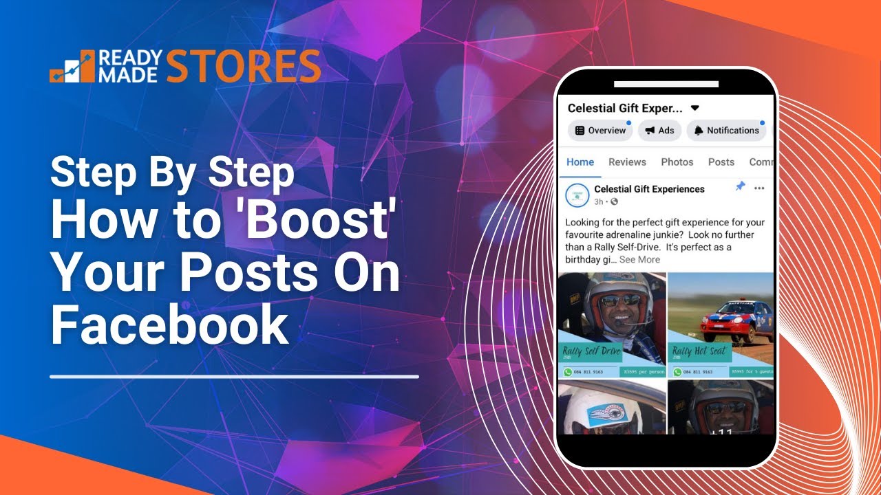 Step By Step ~ How to "Boost" Your Posts On Facebook - YouTube