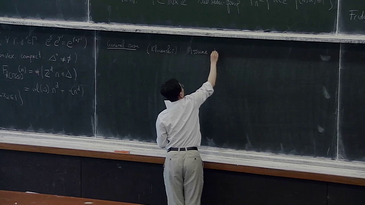 H. Chen - Théorème de Hilbert-Samuel arithmétique (Part1) - YouTube