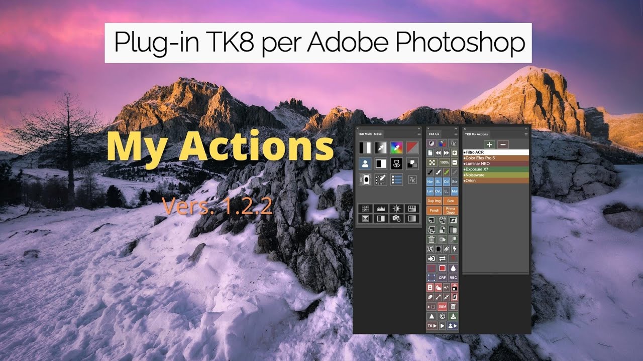 TK8 vers 1.2.2 - Nuovo pannello: My Actions - YouTube