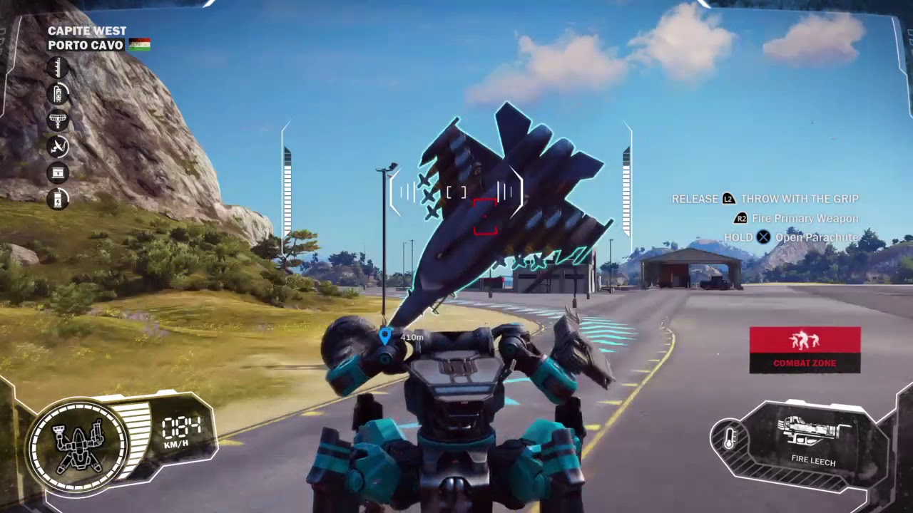 Showing off one of the mechs in jc3 - YouTube