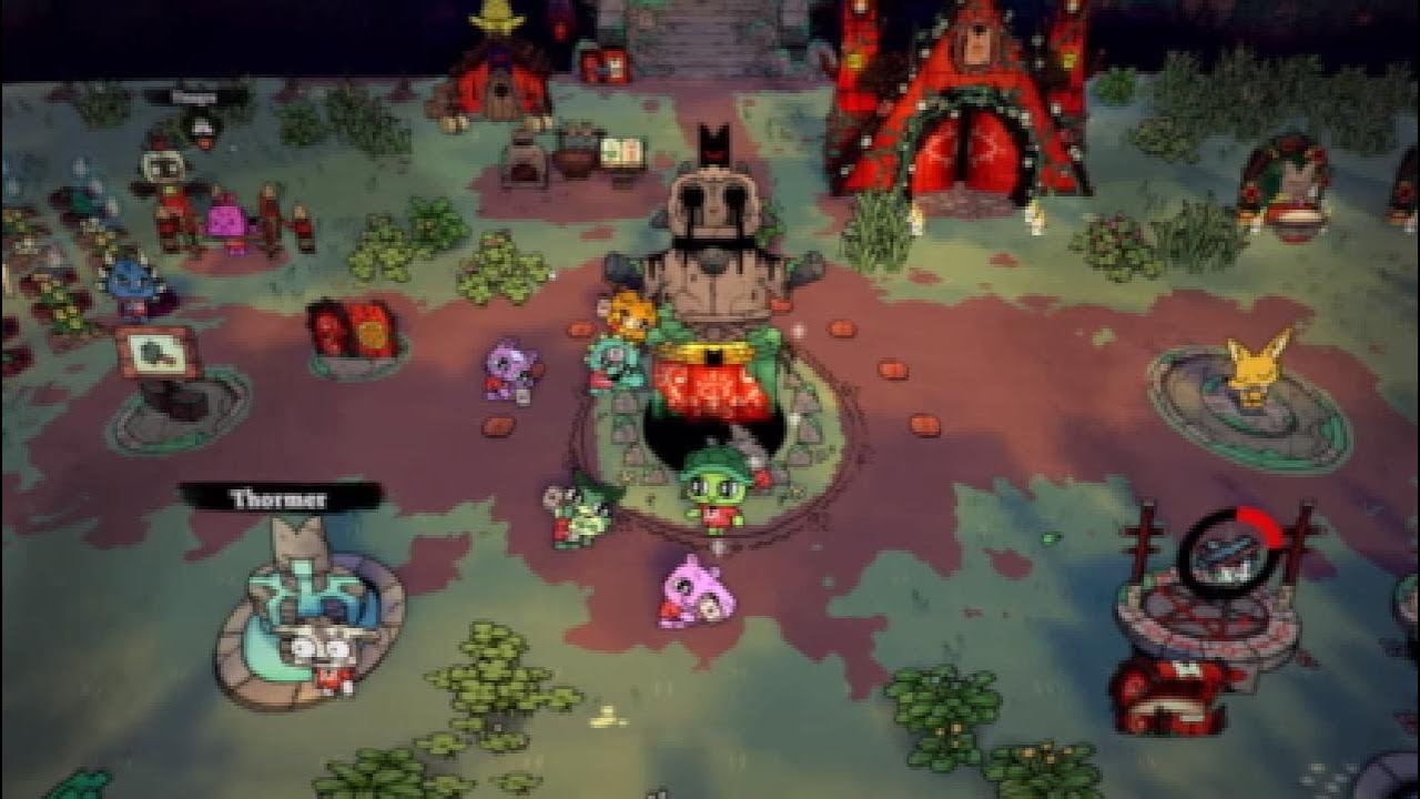 Calt of the Lamb part 22 boss fight Shamura - YouTube