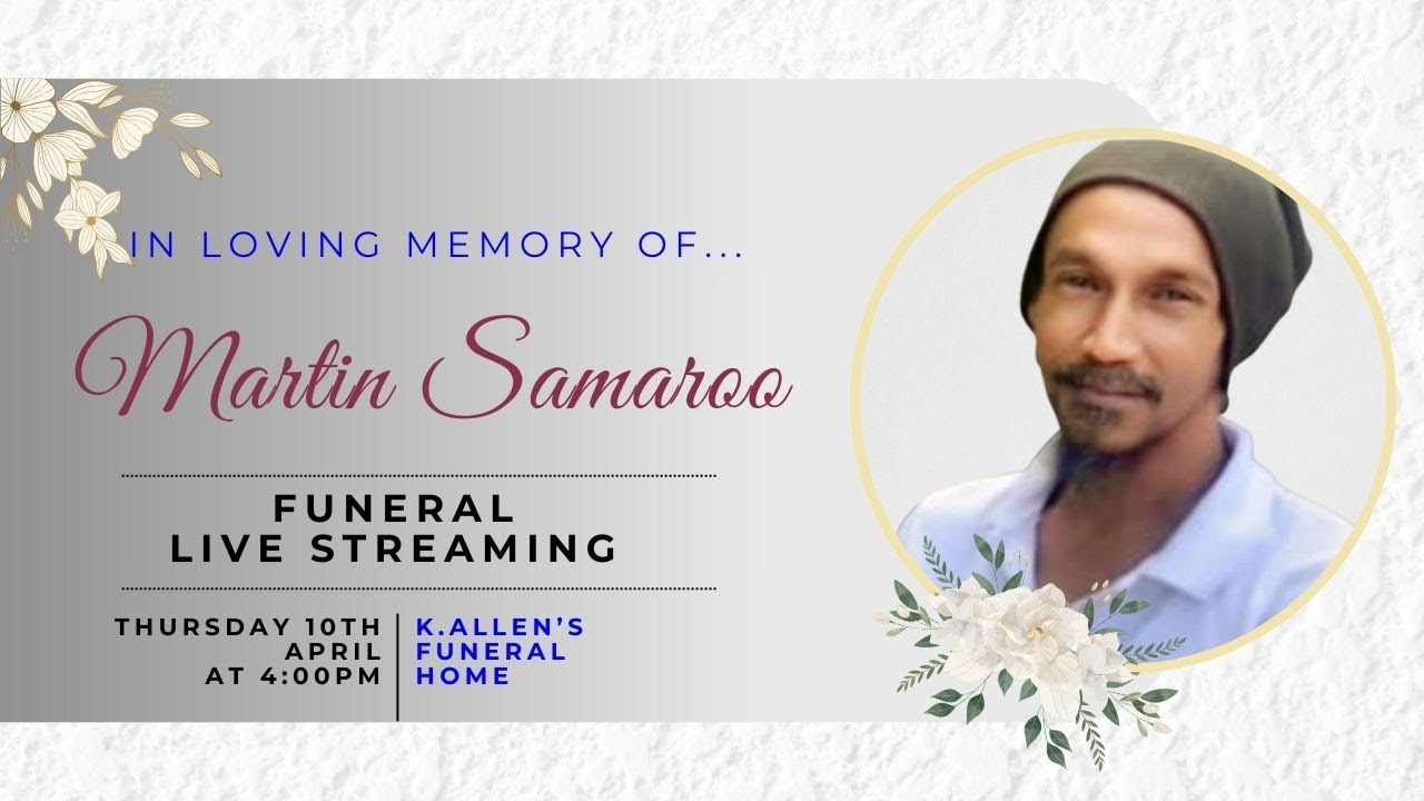 Celebrating the life of Martin Samaroo. - YouTube