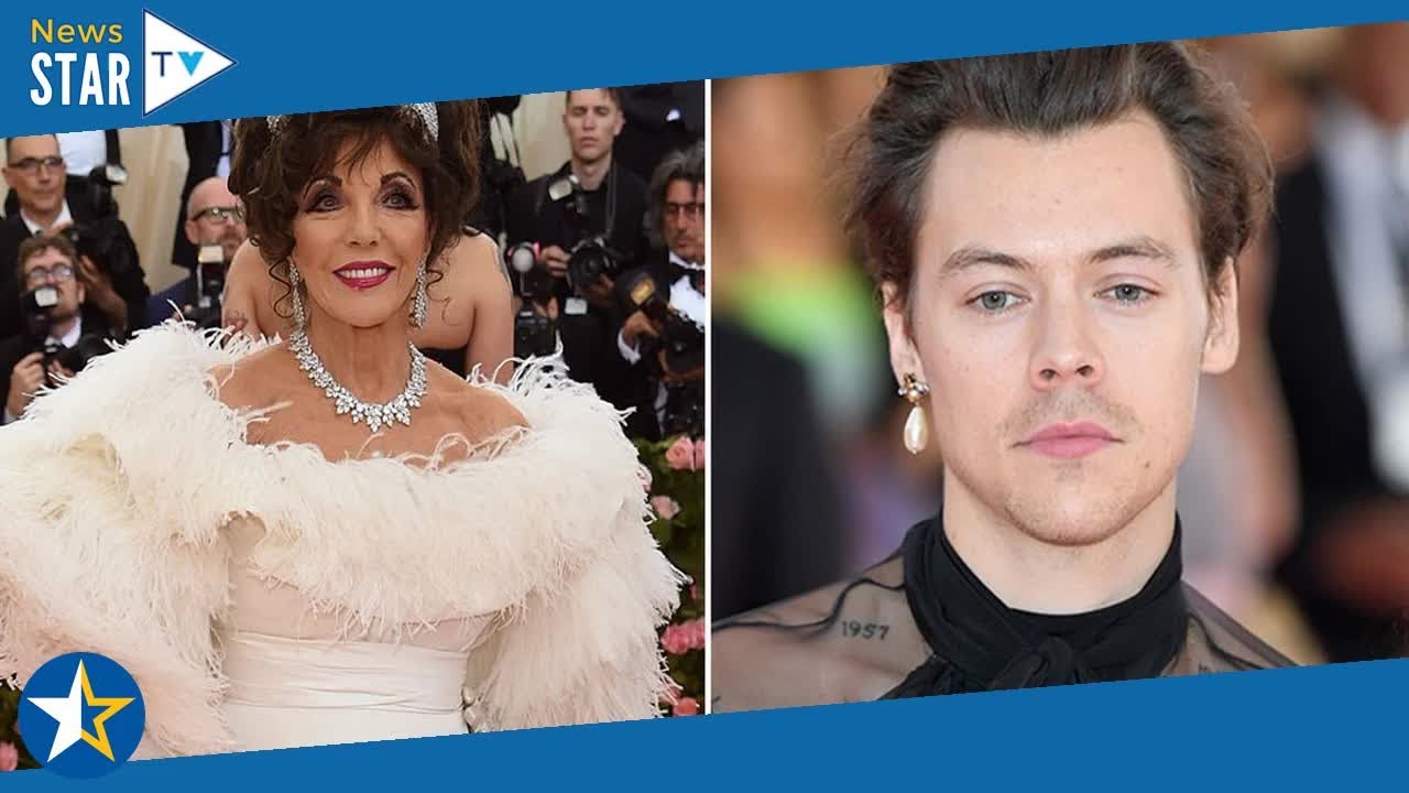 Harry Styles 'ignored' Dame Joan Collins' request in awkward Met Gala ...