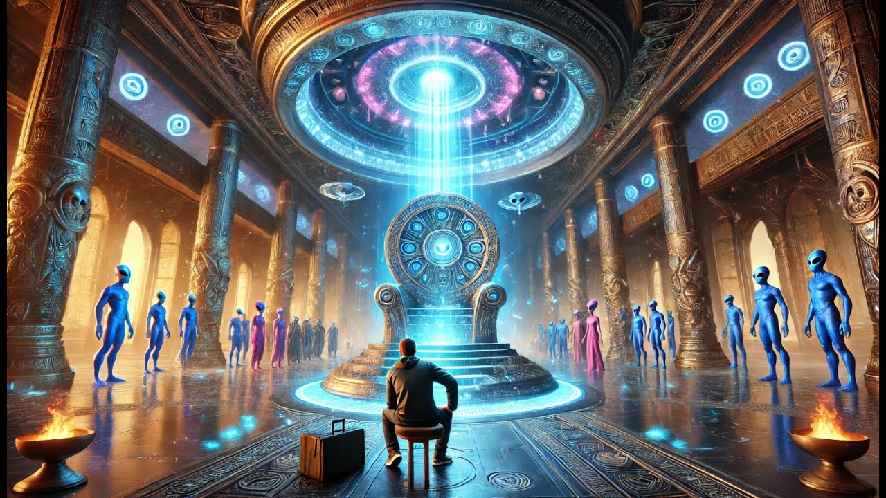 The Ancient Alien Throne Awaits a Ruler Until a Clueless Human Tourist ...