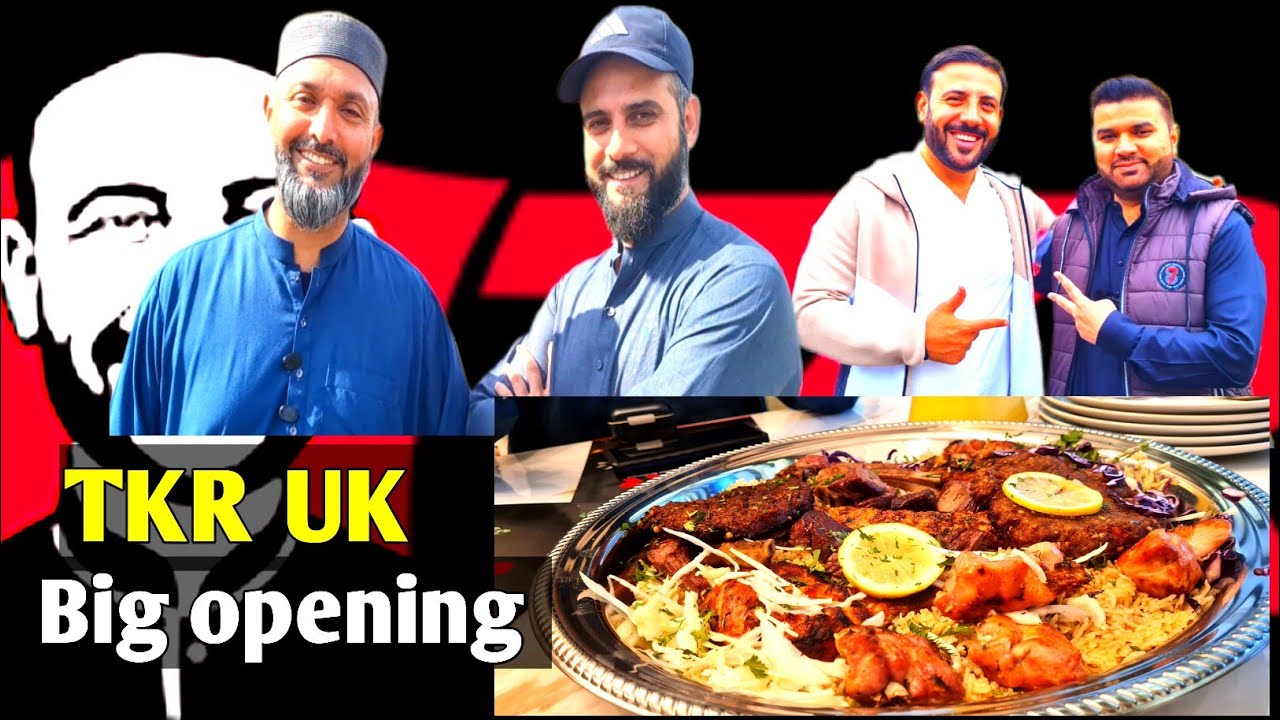 TKR BRADFORD UK OPENING CEREMONY_ DESI RESTAURANT IN UK_ TAHIR KHAN ...