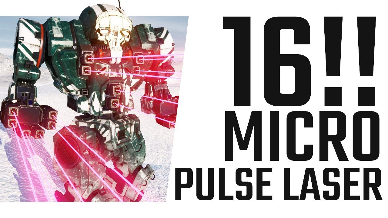 16 Micro Pulse Laser Gargoyle - Mechwarrior Online The Daily Dose #688 ...