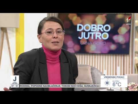 2023-12-11 - RTCG - Jutarnji program Dobro jutro Crna Goro, gošća Vanja ...
