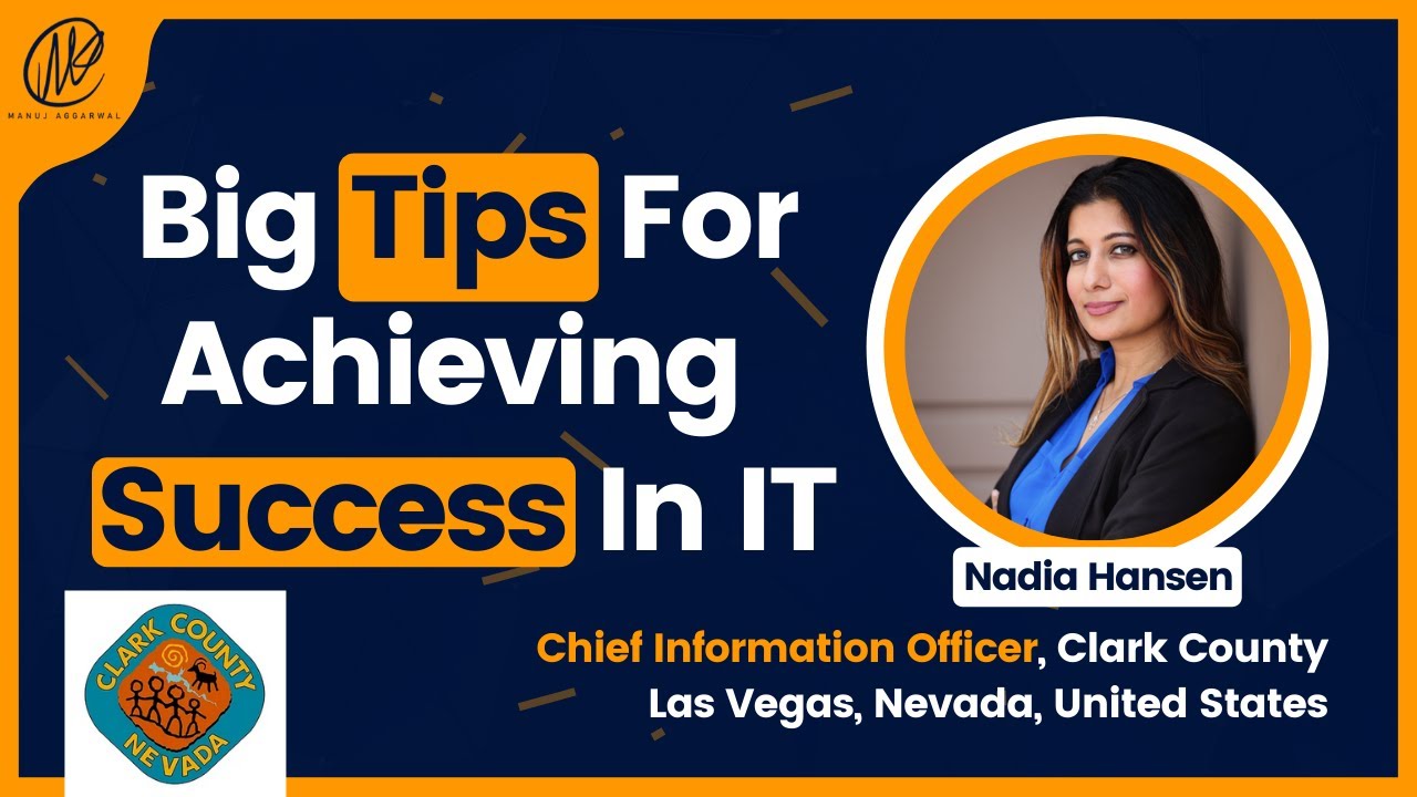 Big Tips For Achieving Success In IT | Nadia Hansen - YouTube
