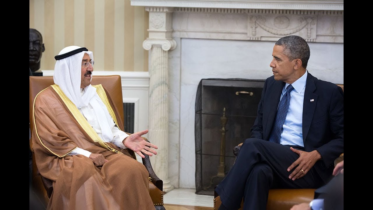 President Obama and the Amir of Kuwait - YouTube