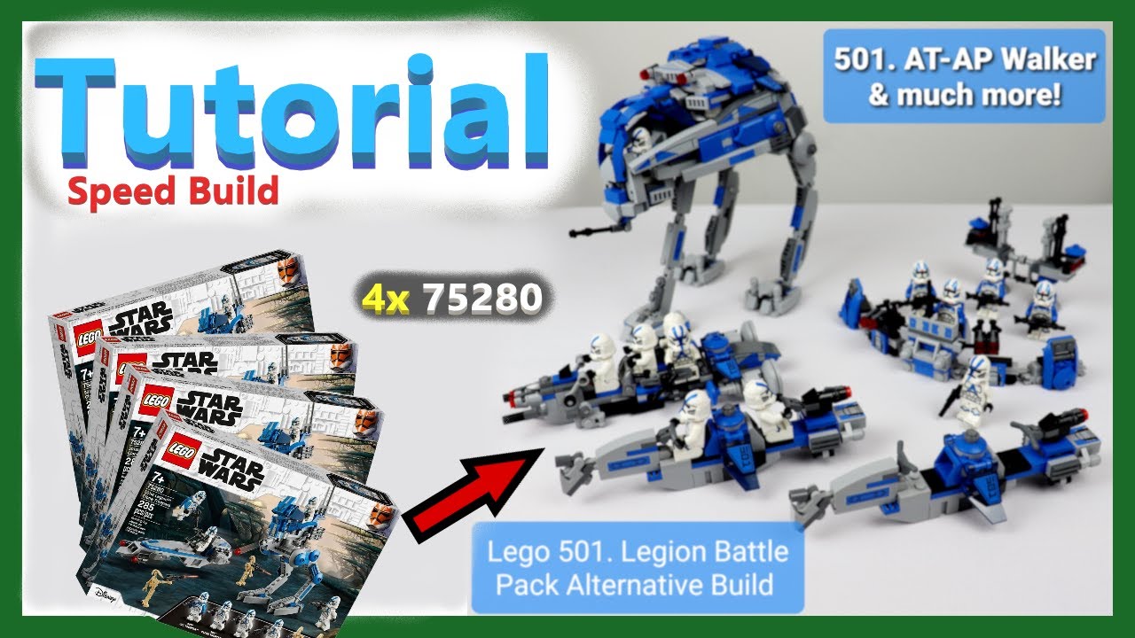 [Tutorial] 4 x 501. Legion Battle Packs to 501. AT-AP Walker/Speeder ...