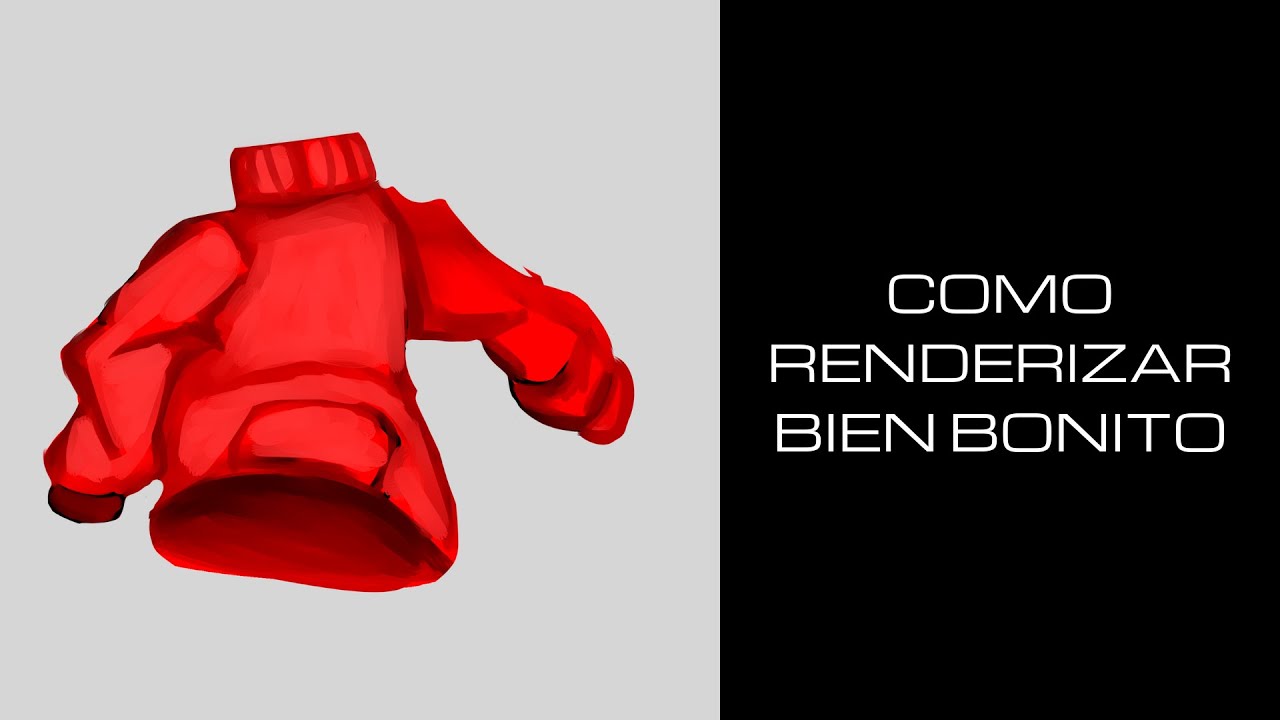 COMO RENDERIZAR UN SACO/SPEEDPAINT/ TUTORIAL - YouTube