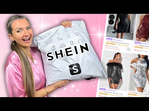 SHEIN PARTY DRESSES TRY ON HAUL *new years eve & holiday dresses* 🥂✨