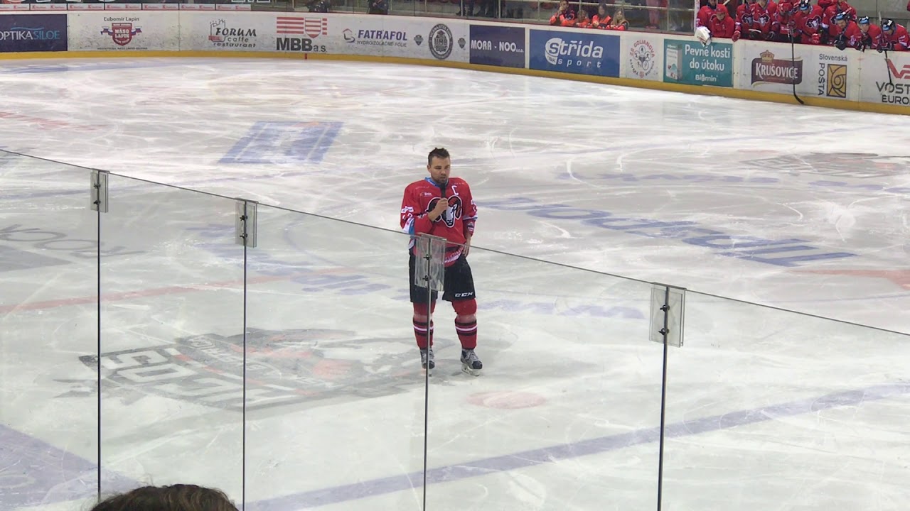 Michal Hudec (12) @ Rozlucka s karierou ako Kapitan HC 05 Banska ...